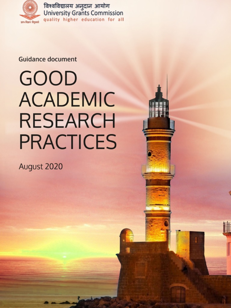 Good Academic Research Practices UGC 2020 | Download Free PDF | Social ...