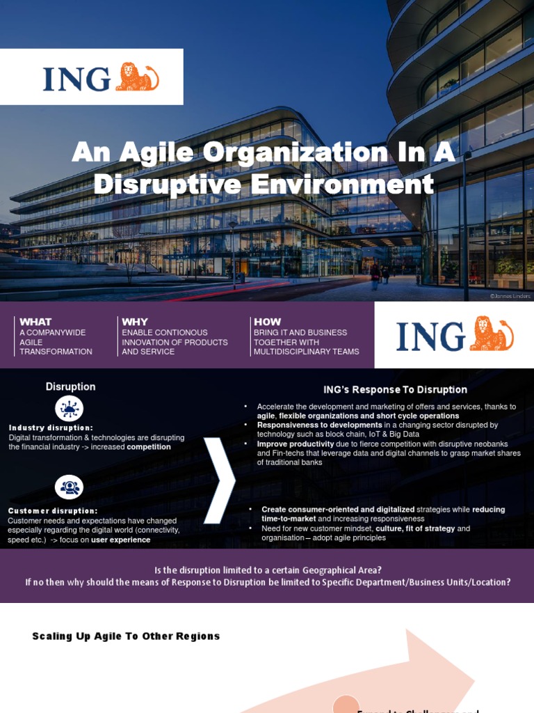 An Agile Organization in A Disruptive Environment | PDF | Agile ...