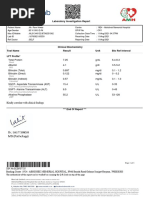 Test Report: Complete Blood Count (CBC) | PDF | Medical Specialties ...