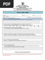 Activity Sheet For EPP4 Agriculture | PDF