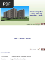 G+12 Design Basis Report | PDF | Bending | Beam (Structure)