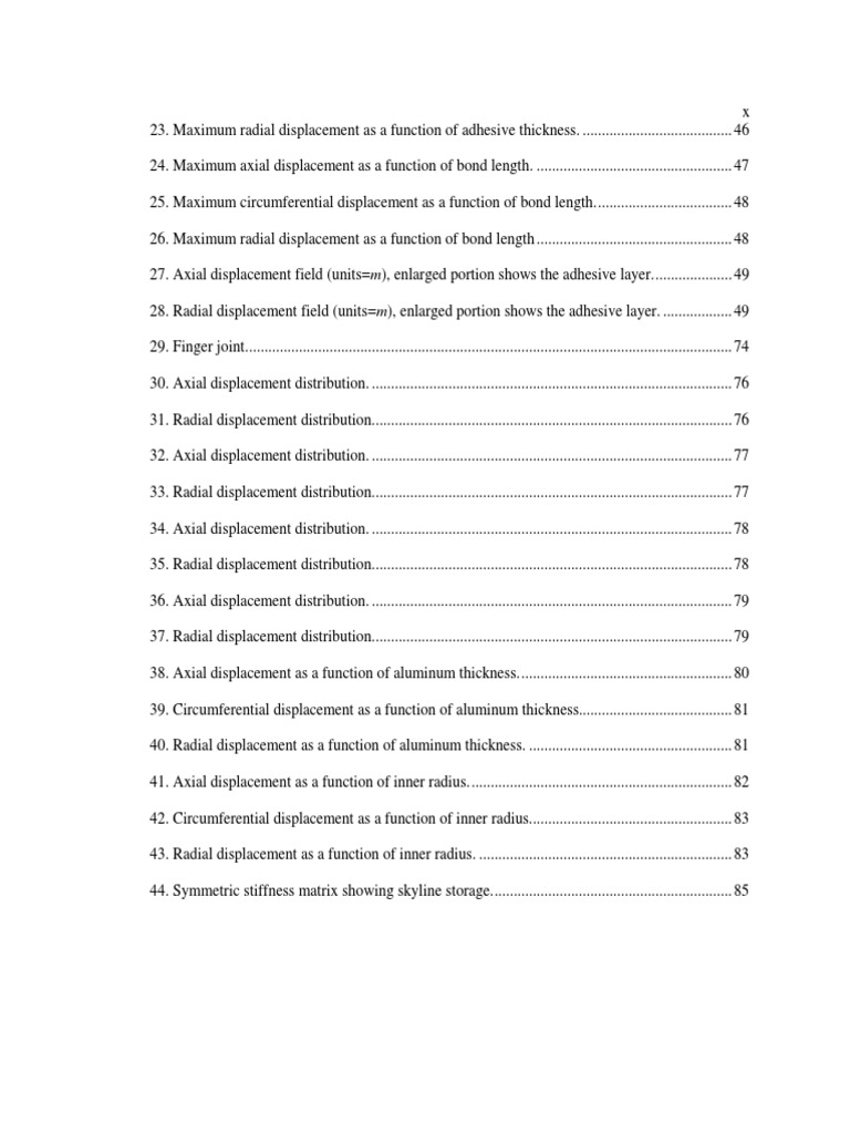 Axisymmetric Finite Element Modeling For The Design and Analysis ...