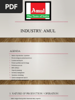 Amul Plant Layout | PDF | Butter | Milk