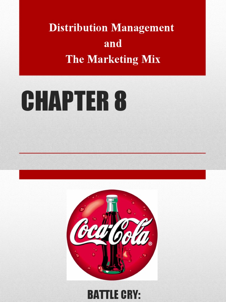 Distribution Management and The Marketing Mix | PDF | Retail | Marketing