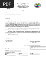 Letter of Invitation SOSA | PDF