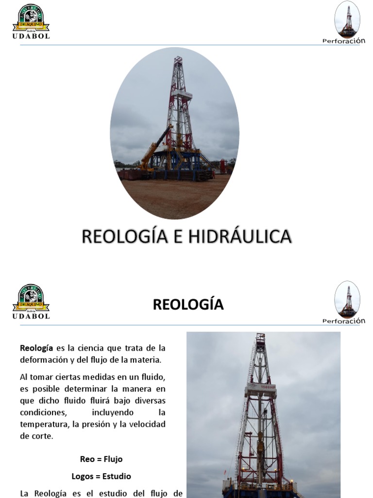 Reología y Hidráulica en Fluidos de Perforación | PDF | Viscosidad | Reología