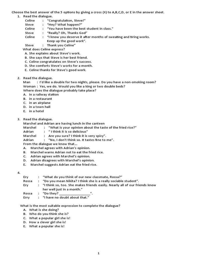 Best Student Success Dialogue | PDF | Formaldehyde | Ammonium