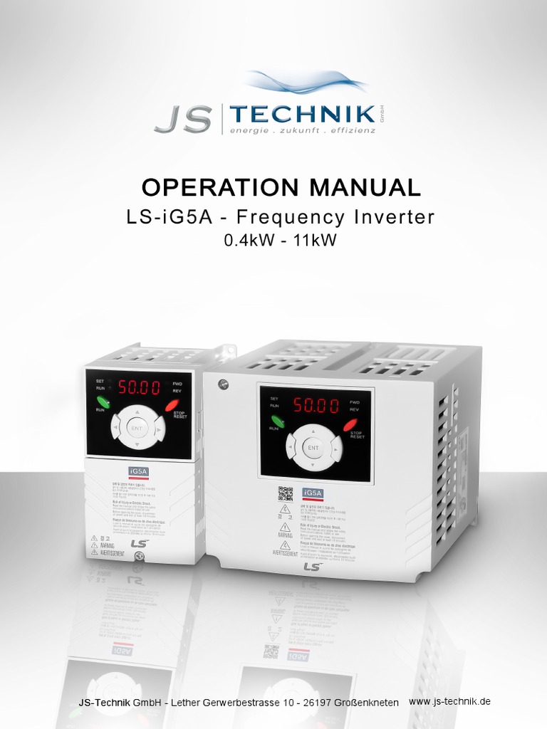 LS Variable Frequency Drive Safety Guide | PDF | Power Inverter ...