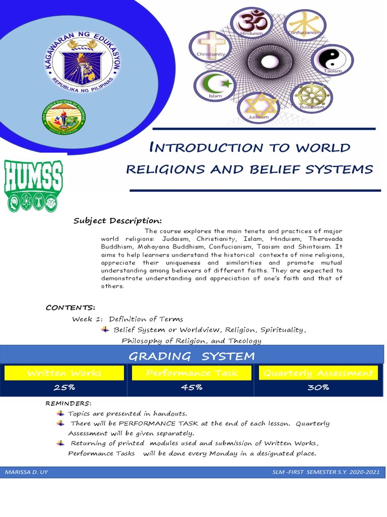 Week 1 Cover Page Humss Wrbs | PDF | Career & Growth
