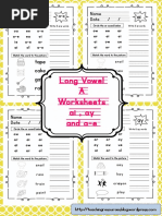 The Cat Sat On The Mat Worksheets | PDF