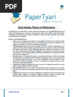 Edwin Locke's Goal-Setting Theory | PDF | Self-Improvement | Science ...