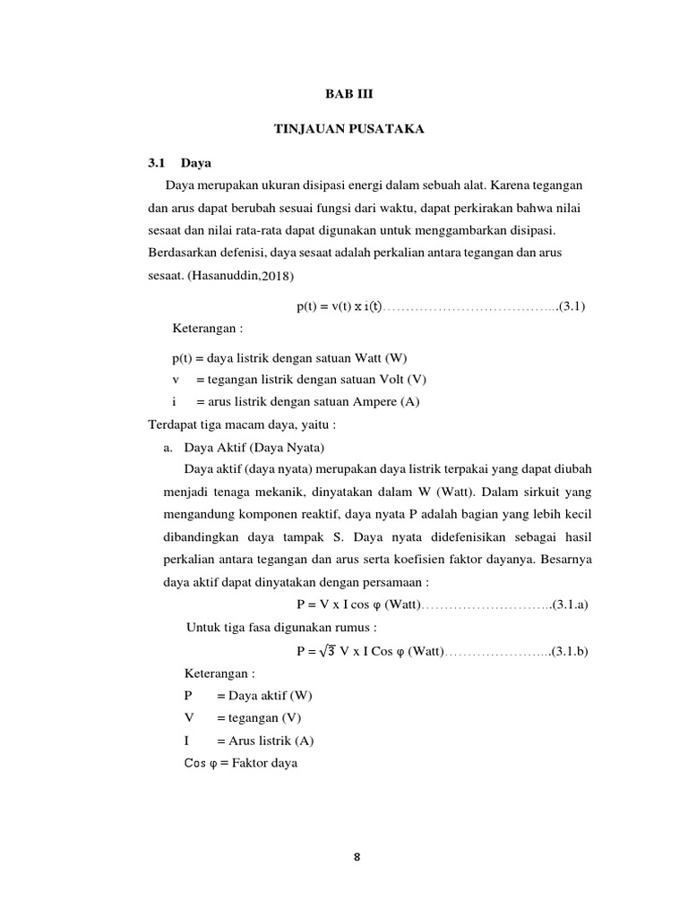 Rumus Daya Disipasi dalam Listrik | PDF | Sains & Matematika ...