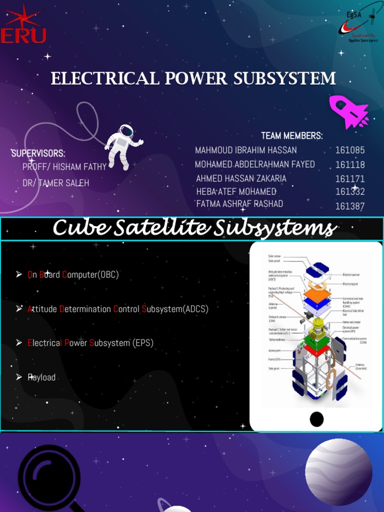 Electrical Power Subsystem | PDF | Electricity | Computer Engineering