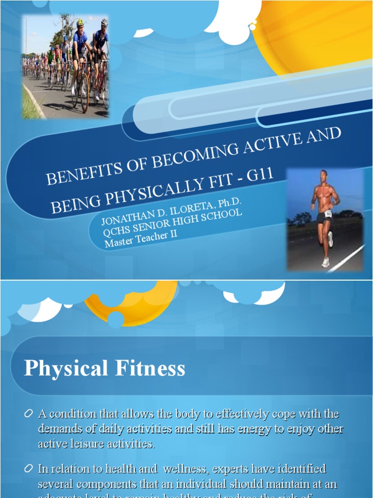 Benefits of Physical Fitness and Activity | PDF | Physical Fitness ...