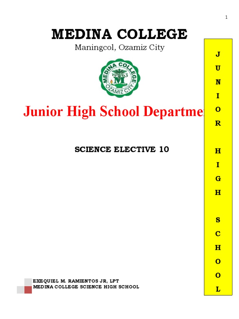 MODULE Science Elective 10. Physics. | PDF | Respiratory Tract | Lymph