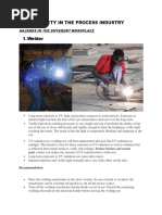 Grinding Equipment Risk Assessment | PDF | Risk | Safety