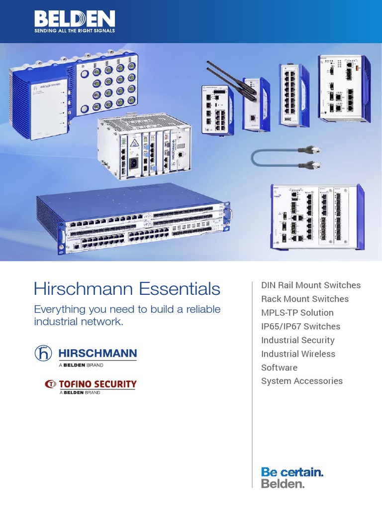 Hirschmann Essentials: Everything You Need To Build A Reliable ...