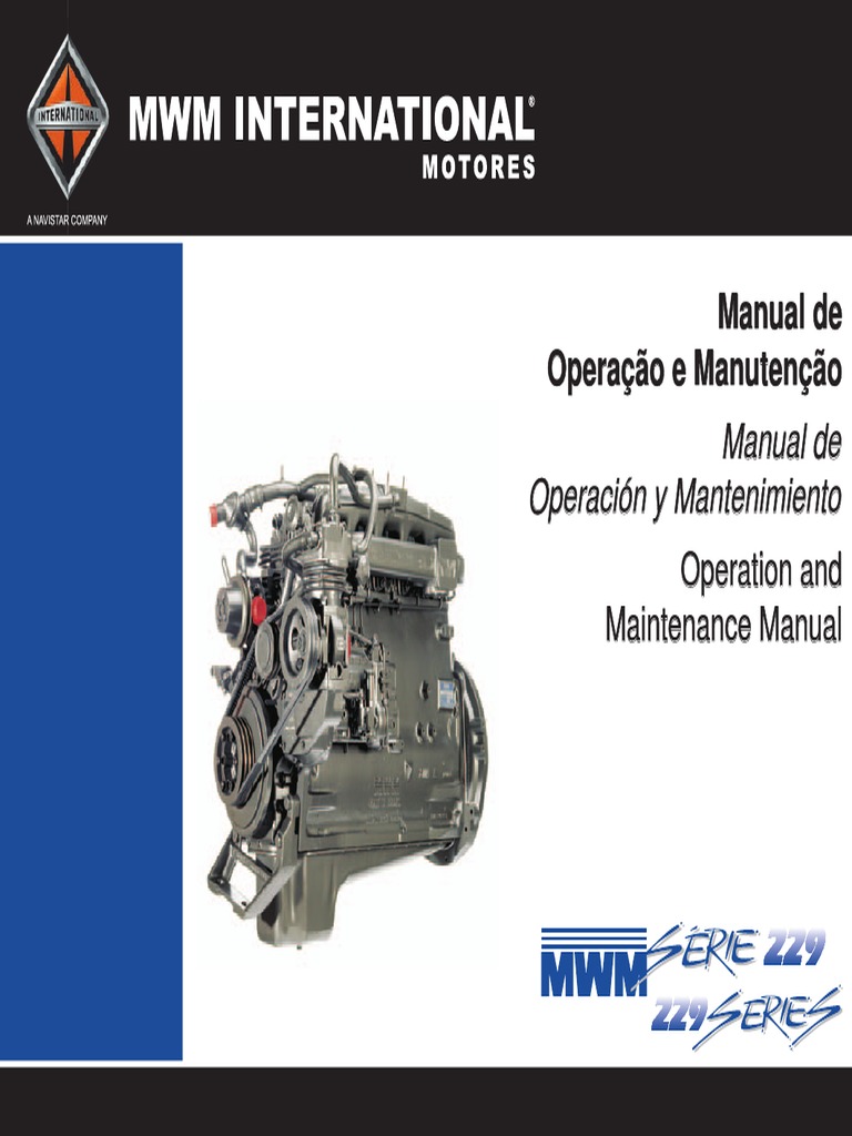 Manual Do Motor MWM 229 | PDF | Motores | Veículos