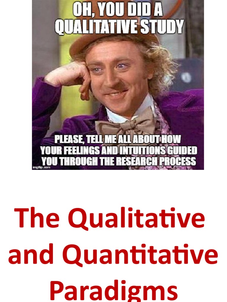 Research Paradigms | PDF | Qualitative Research | Quantitative Research Research Paradigms | PDF | Qualitative Research | Quantitative Research