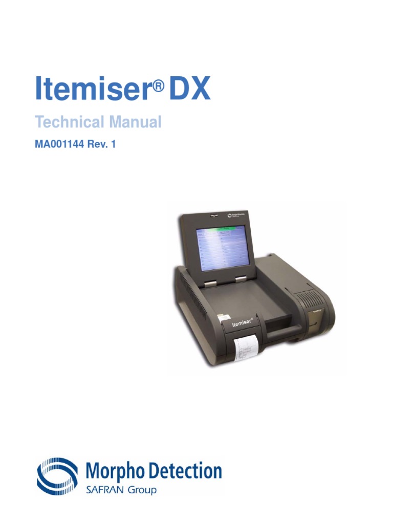 MA001144 Rev 001 Itemiser DX Comm Tech Manual | PDF | Computer Network ...