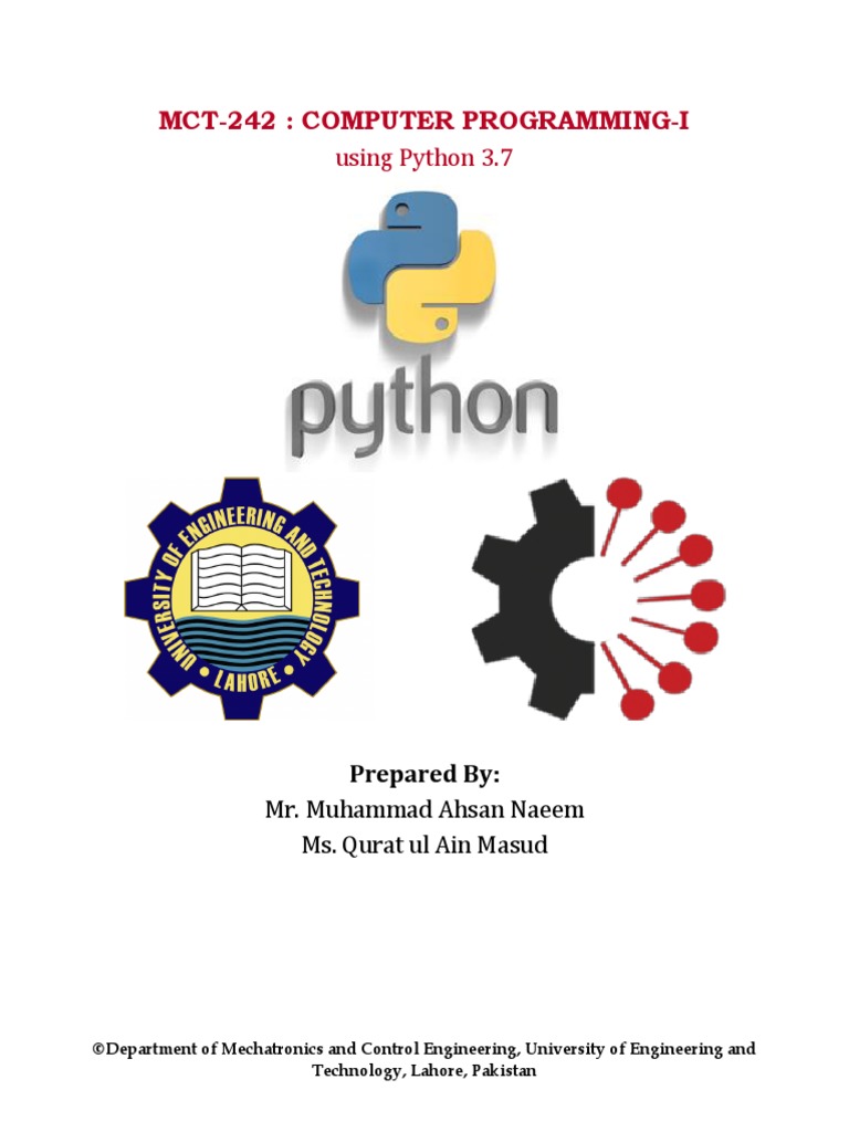 Lab Manual 3 | PDF | Data Type | Integer (Computer Science)