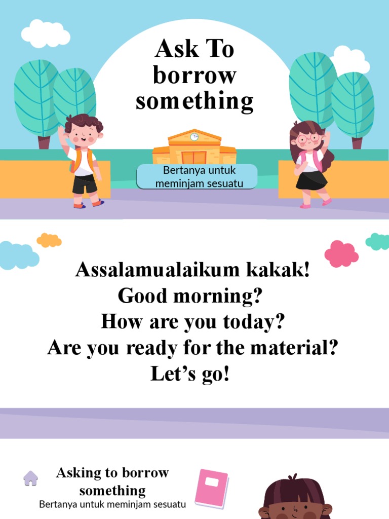 Asking To Borrow Something | PDF | Home & Garden