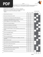 DASS 21 With Scoring Sheet | PDF | Major Depressive Disorder | Anxiety