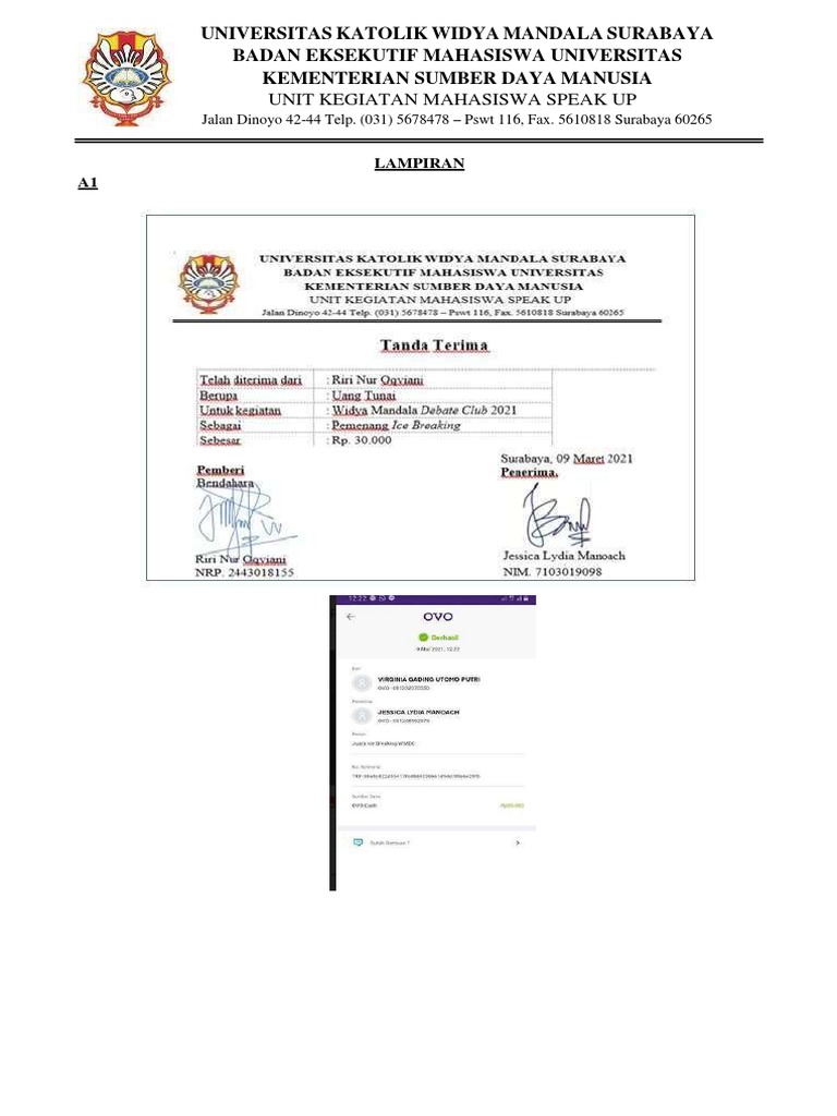 Lampiran KSDM WMDC Universitas 2021 | PDF