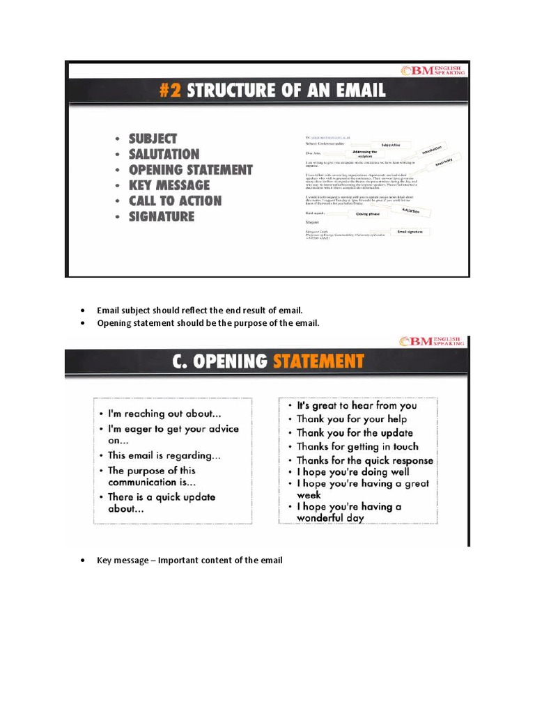 Email Writing Workshop | PDF
