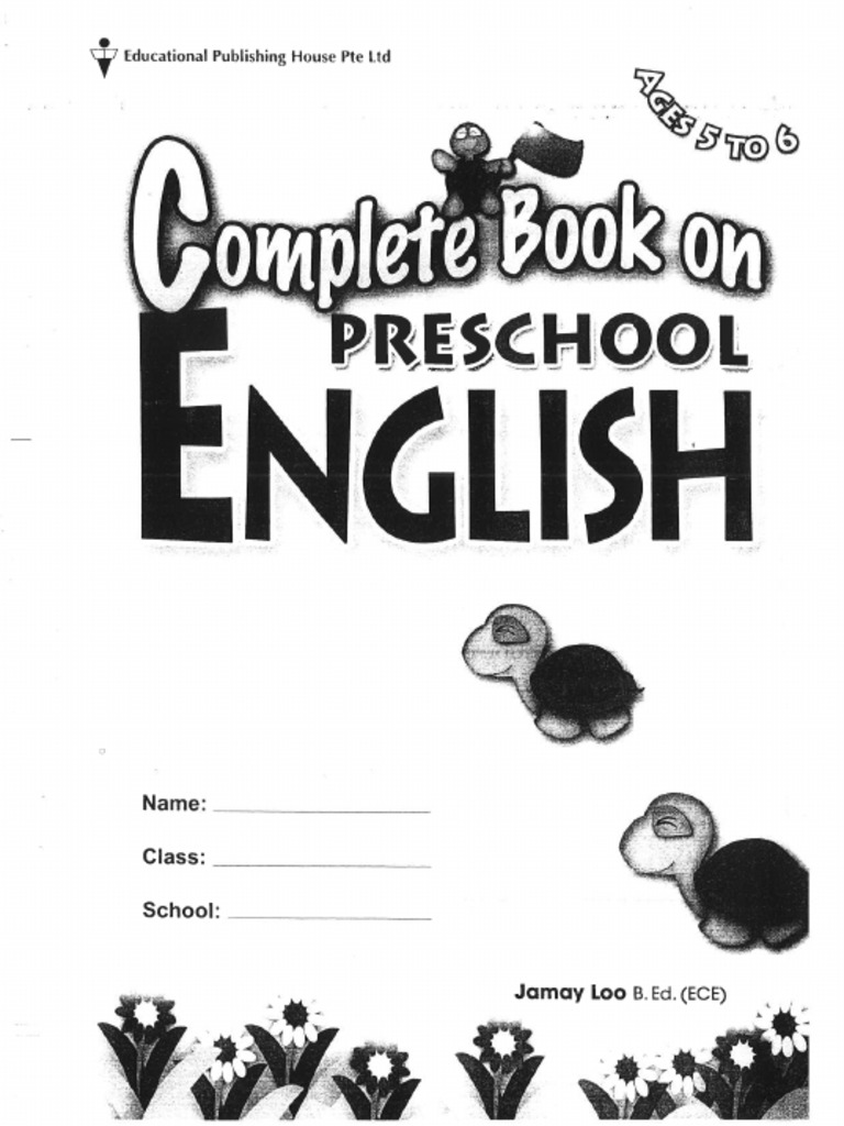 Complete Book On Preschool English Full | PDF