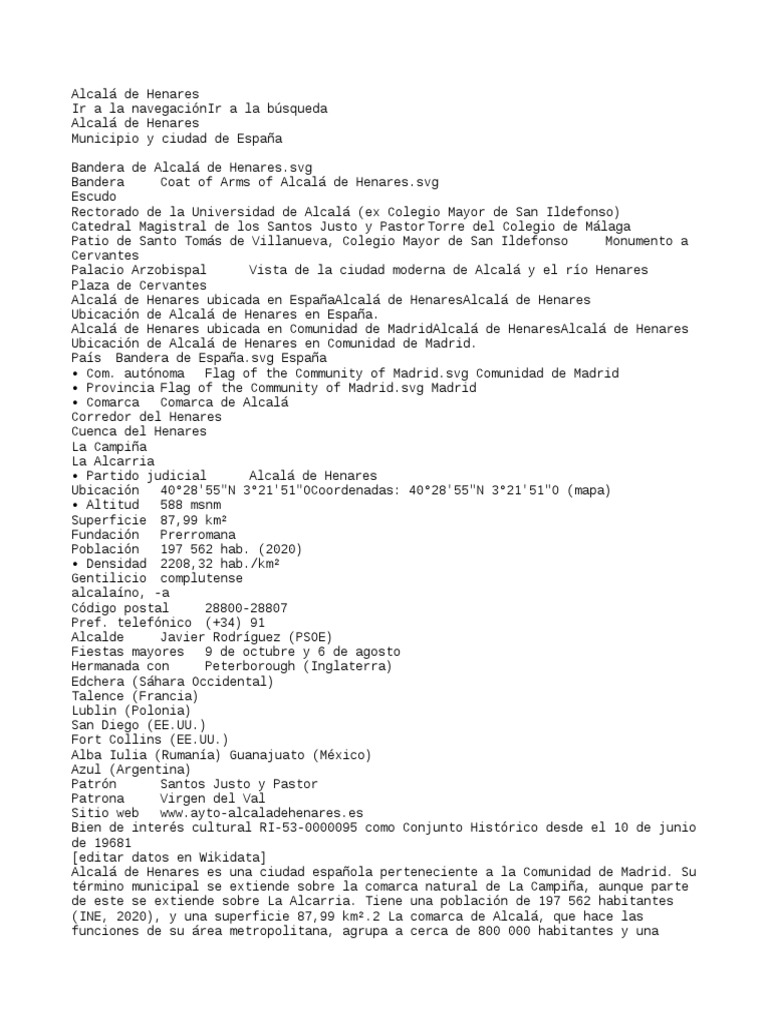 Alcala | PDF