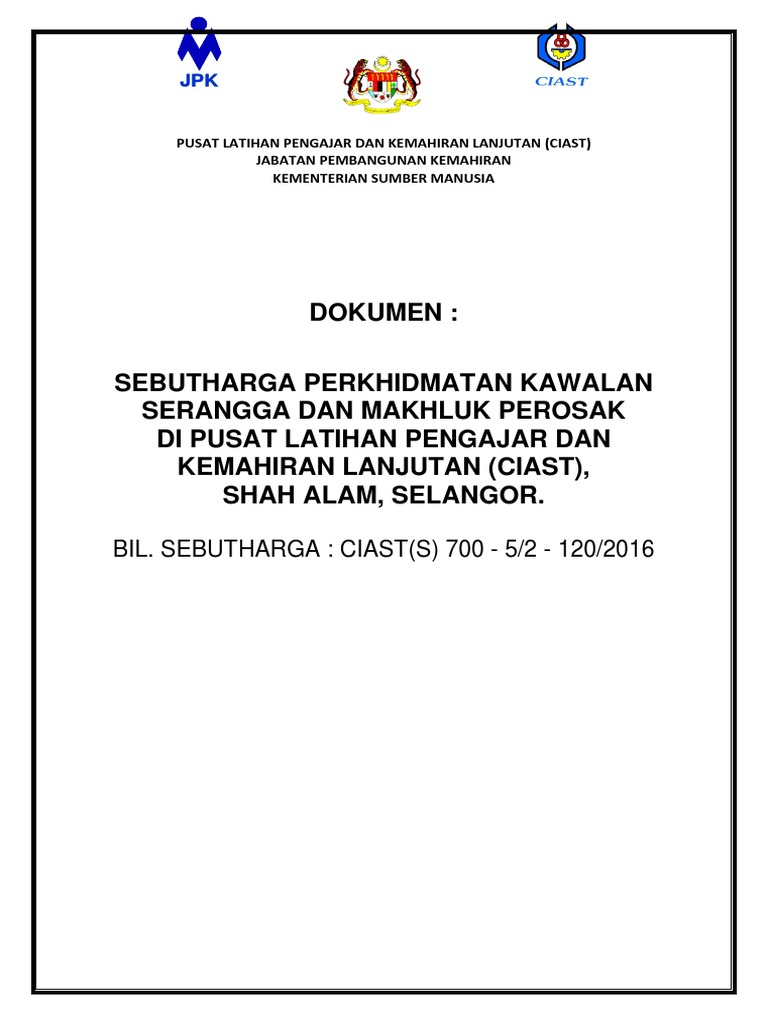 Kawalan Serangga dan Makhluk Perosak | PDF