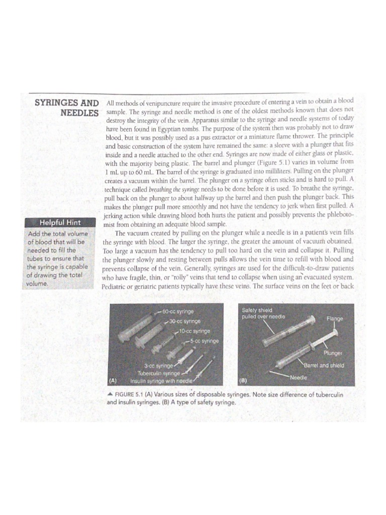 Chapter-5 SYRINGES | PDF