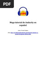 Manual de Audacity en Español | PDF | Ventana (informática) | Archivo ...