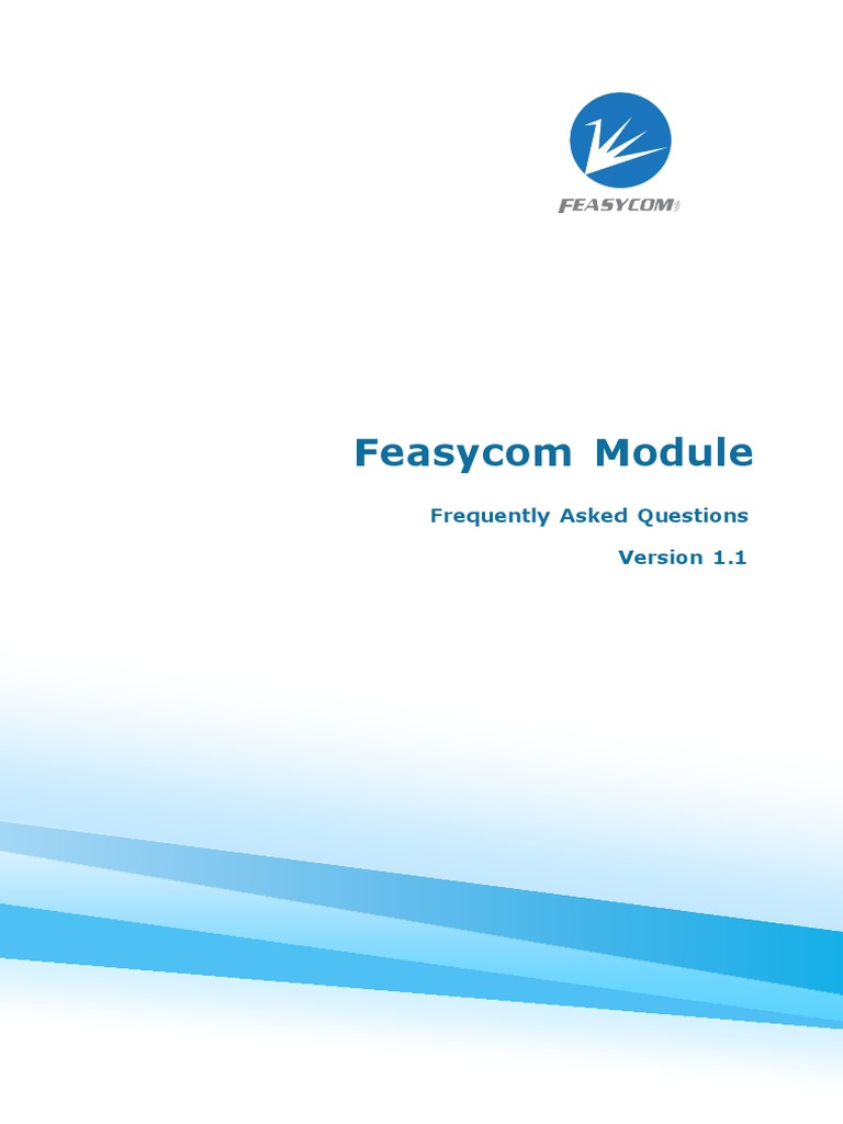 Feasycom Module: Table of Content | PDF | Bluetooth | Ios