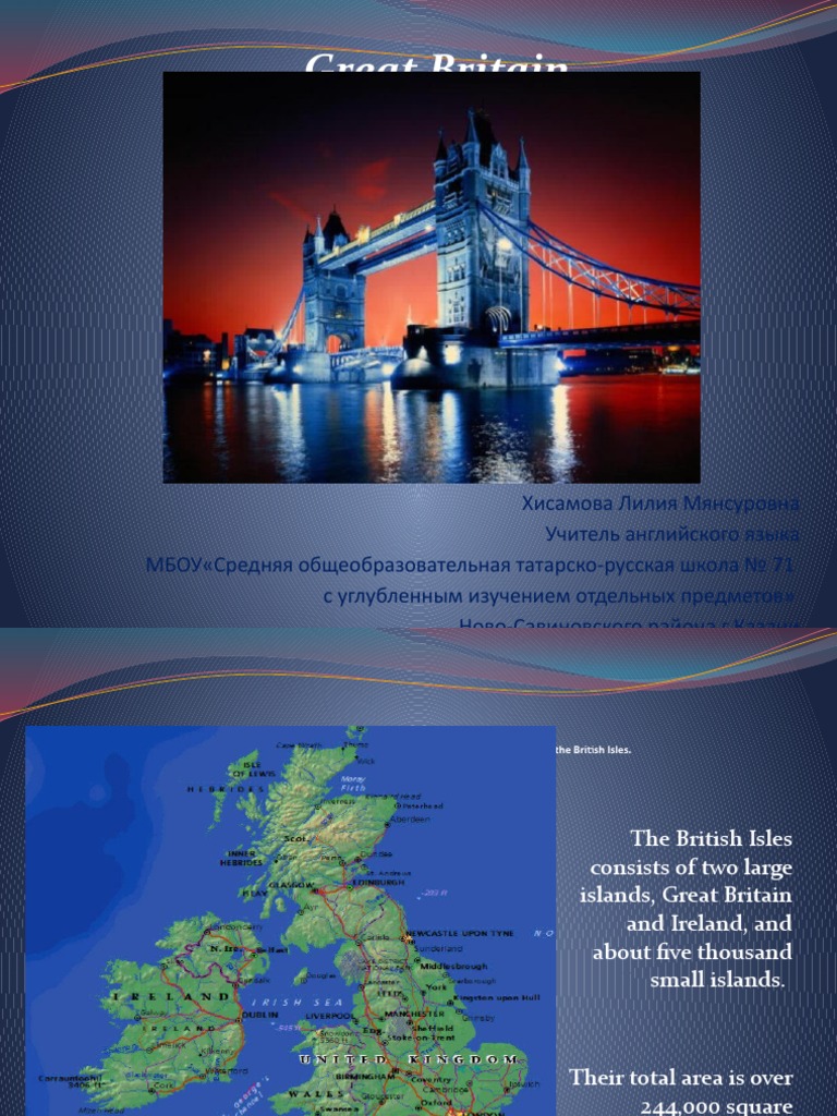 An Overview of the Geography and Political Structure of the United ...