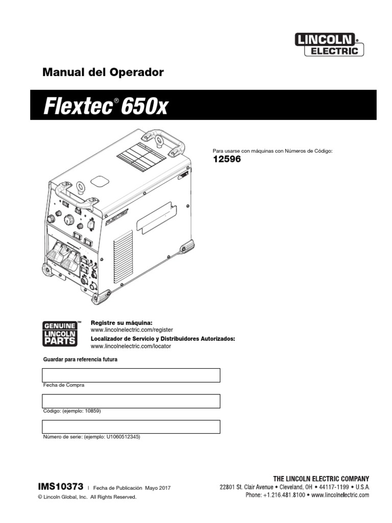Flextec 650x | PDF | Soldadura | Construcción