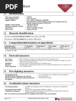 Windex® Original Glass Cleaner: Material Safety Data Sheet | PDF ...