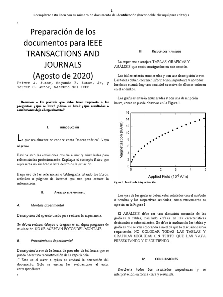 Guía para Documentos IEEE | PDF | Ciencias de la Información