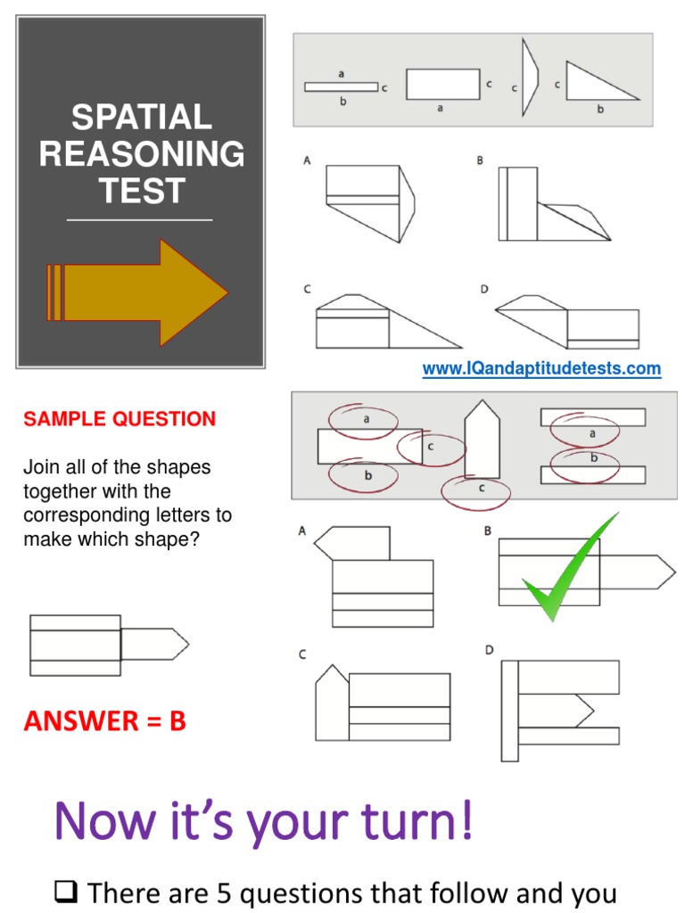 Spatial Reasoning Test | PDF | Career & Growth