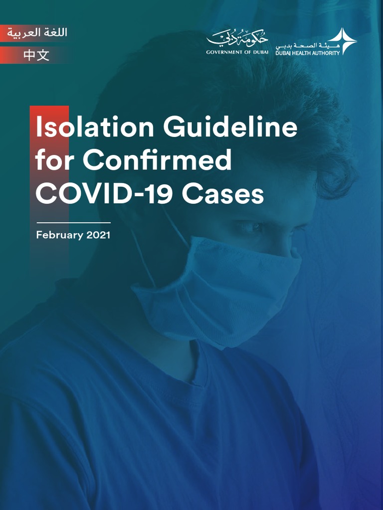 Isolation Guideline For Confirmed COVID-19 Cases - EN | PDF | Infection ...