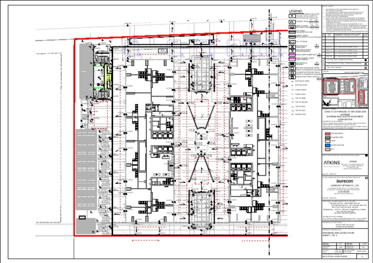 Construction Drainage Plan | PDF | Architect | Engineering