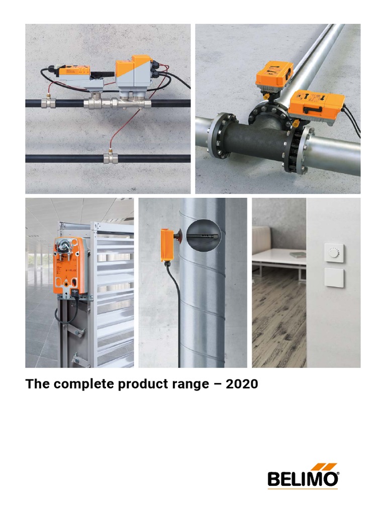 Belimo Product-Range-2020 Brochure A4 En-Eu | PDF | Valve | Actuator