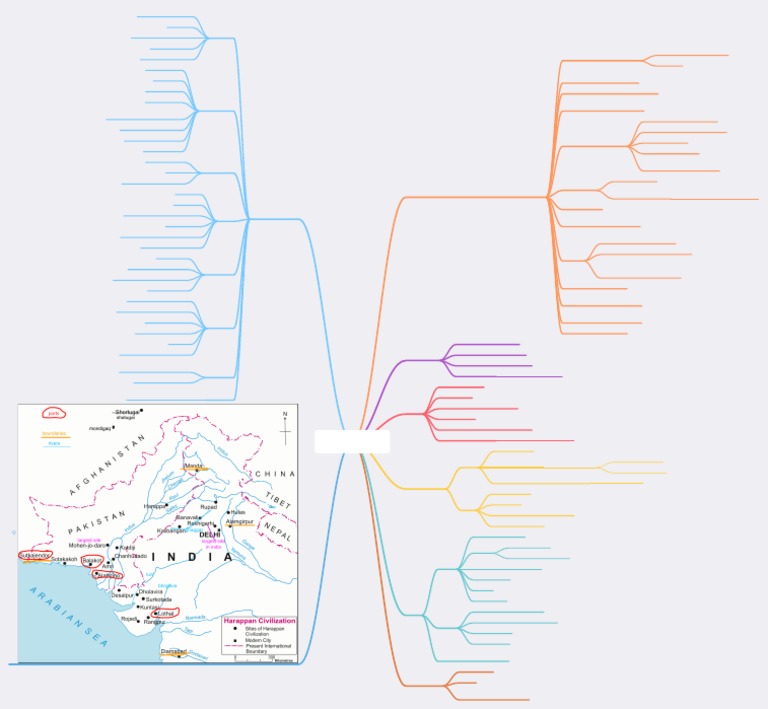 Sandstone male torso and other artifacts of the Indus Valley ...