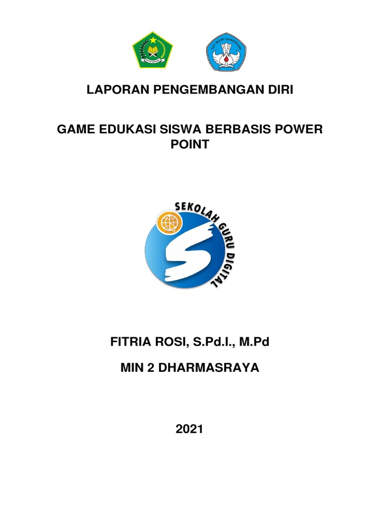 Laporan Fitria Rosi, S.Pd.I., M.Pd. | PDF