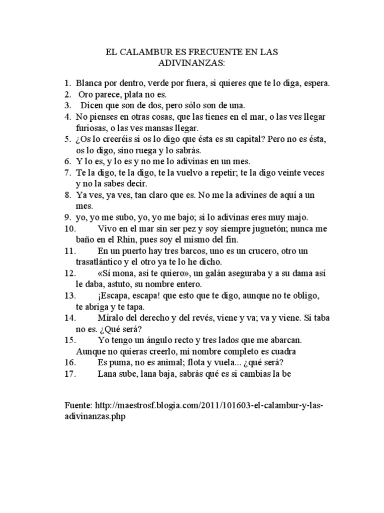 Los Calambures | PDF
