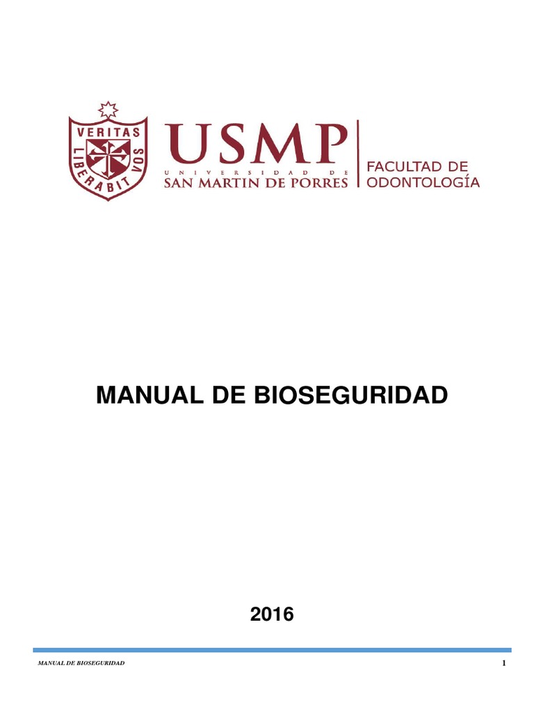 Manual de Bioseguridad | PDF | Infección | Laboratorios