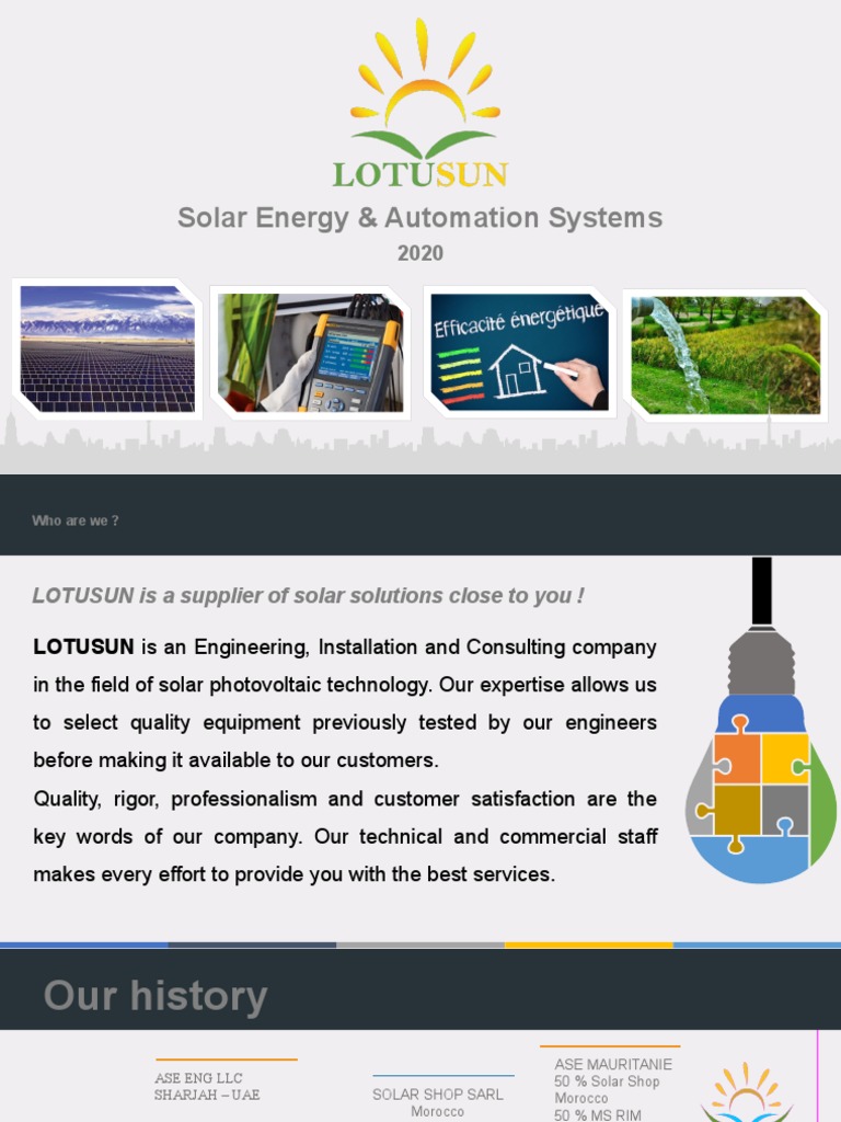 Solar Energy & Automation Systems | PDF | Sustainable Energy | Nature