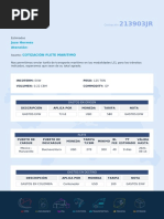 Formatos Tarja | PDF | Transporte de mercancías | Envío