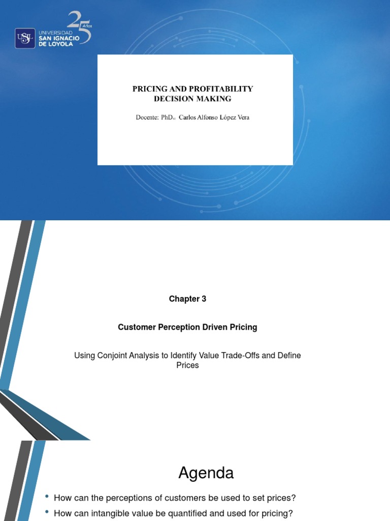 Chapter 03: Customer Perception and Driven Pricing | PDF | Producto ...